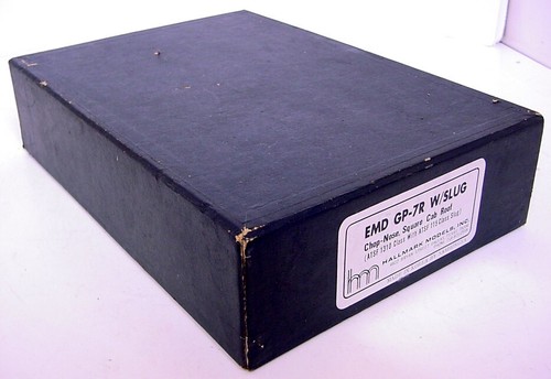 BOX HALLMARK SAMHONGSA EMD GP-7R CHOP-NOSE SQUARE CAB ROOF ATSF 1310 ...