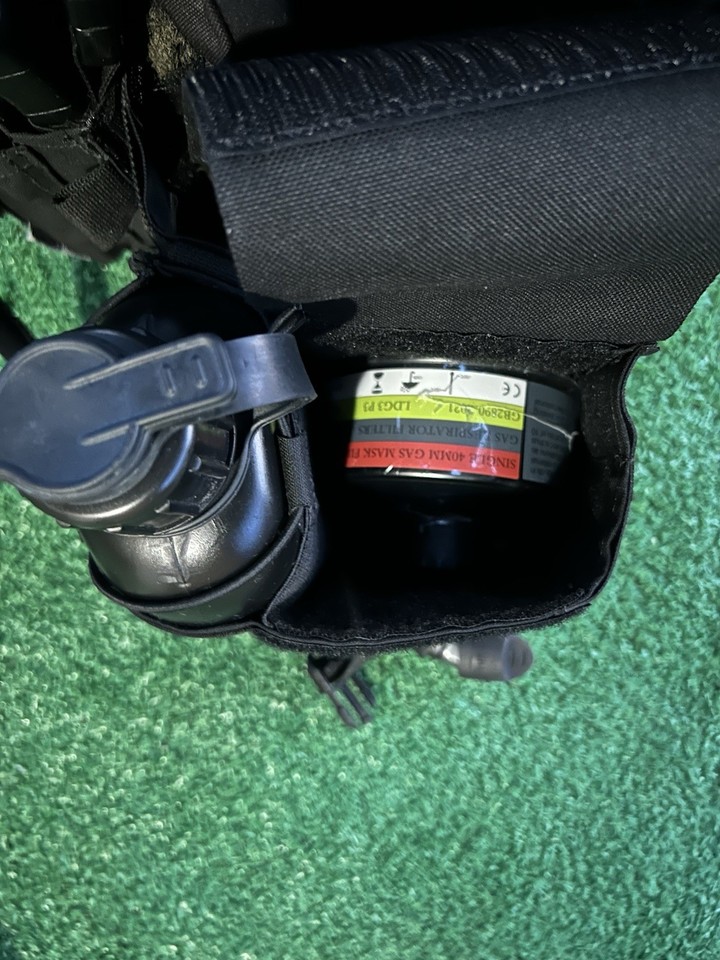 Spiritus Systems LV119 Multicam Black Medium Plate Carrier with Pouches ...