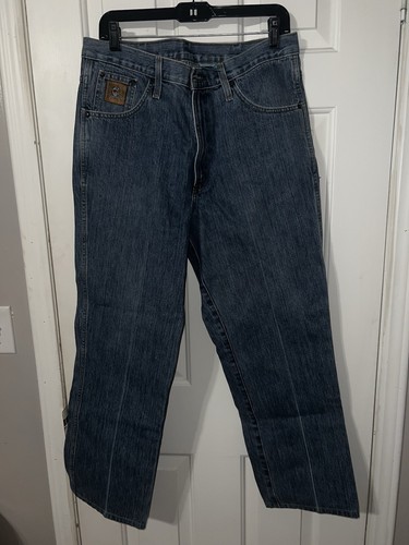 Cinch Jeans Men's Size 35x30 Brown Label Denim Bootcut Dark Wash Denim ...