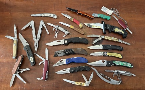 24 Folding Pocket Knife Lot, Imports | eBay
