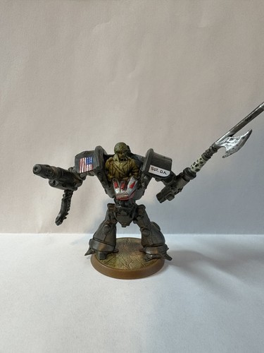 Mech Suit Sgt. Drake Alexander Custom Heroscape Figure - Mech Miniature ...