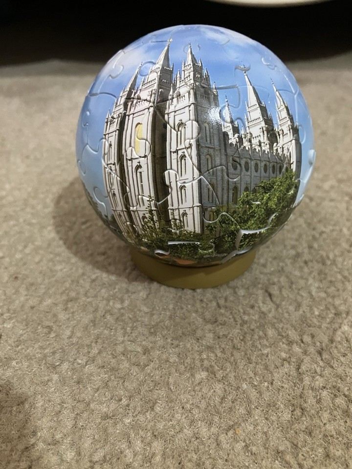 Esphera 360 3-D Plastic Spherical Puzzles featuring the Salt Lake Temple. | eBay