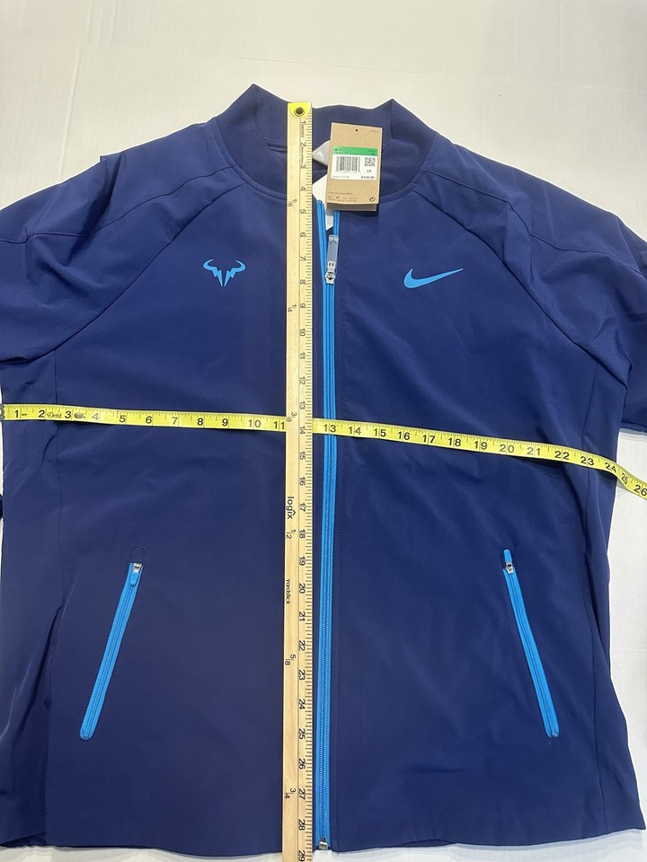 Size XL Nike Rafa Nadal Tennis Jacket Dri-FIT DV2885-492 Men's | eBay