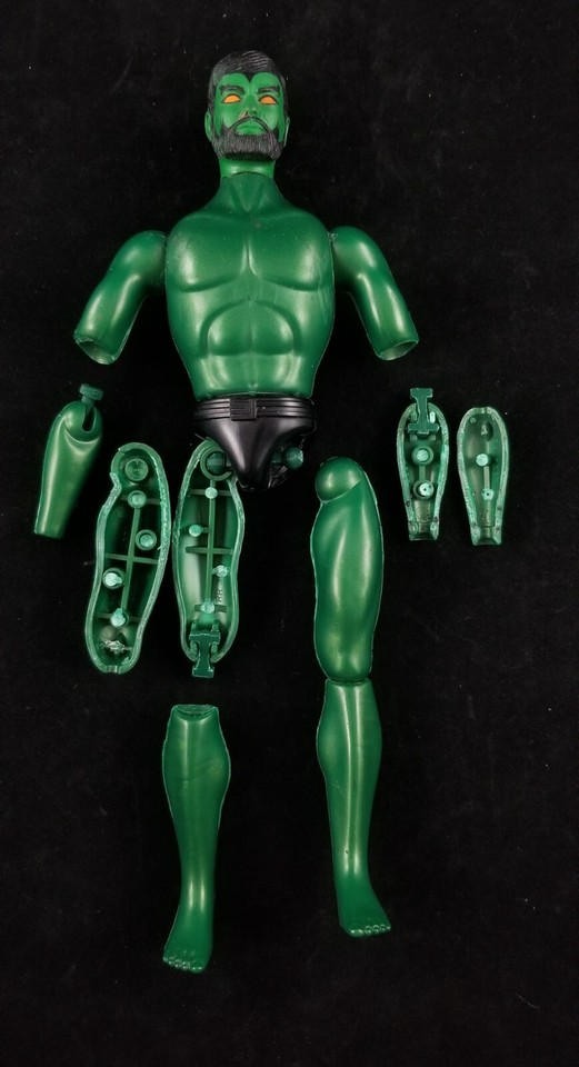 Custom 3D printed 1977 GI Joe Super Joe, Shield, Luminos & Darkon ...