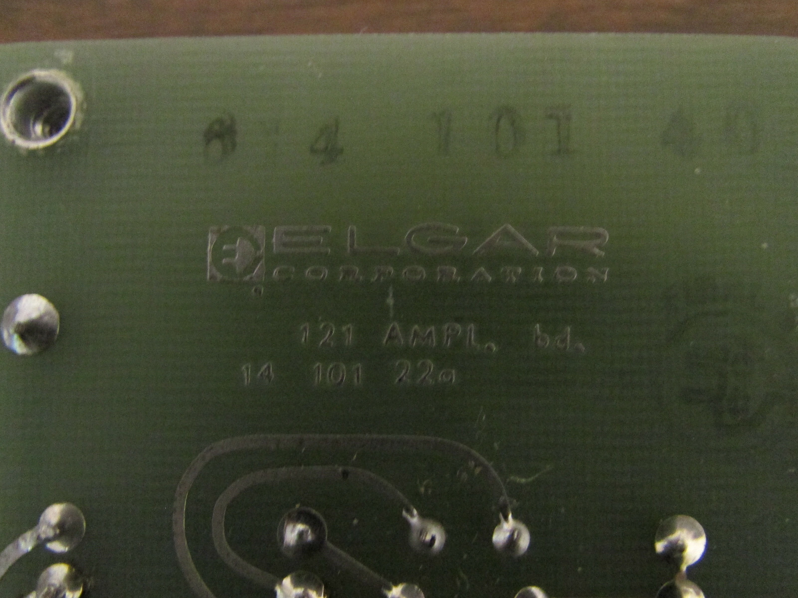 Elgar Electronics 121 Amplifier Board From Power Supply | eBay