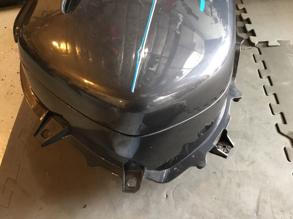 01-10 Honda Goldwing GL1800 RIGHT Side Saddlebag Bag Lid Door Complete ...