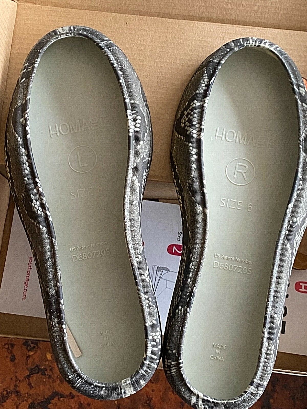 HOMAGE 176130 Women's Snake Print Rubber Boot Wrap Shoe Size 6 for sale ...