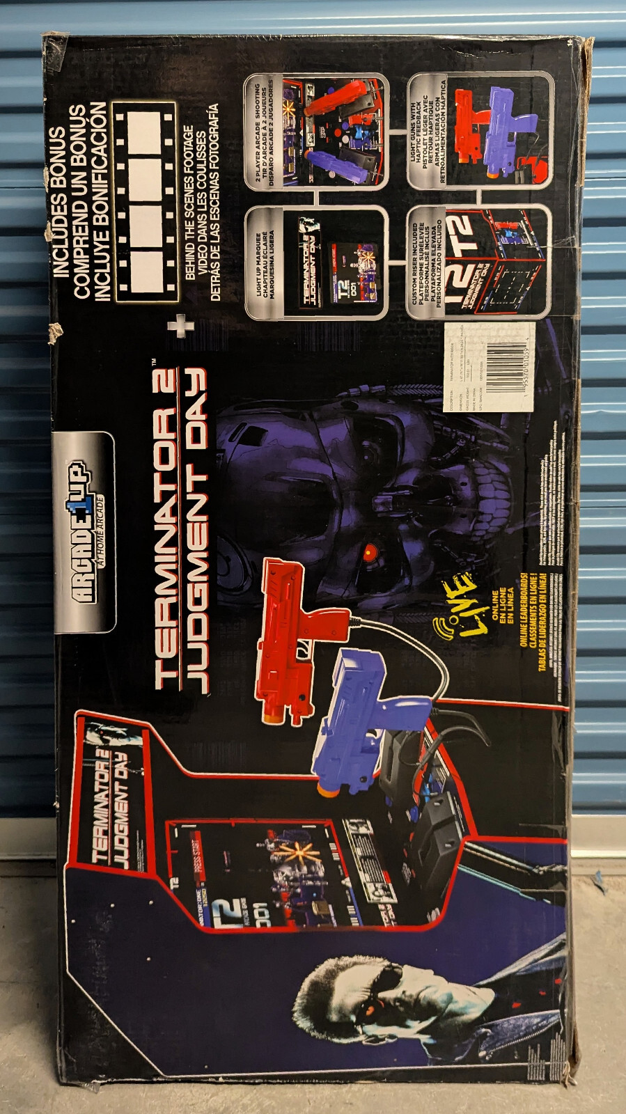 Arcade1Up Terminator 2 Judgment Day - Home arcade video game - New ...