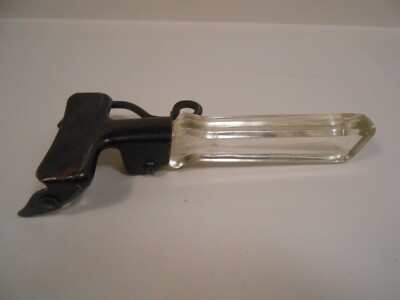 Vintage Pyrex Flameware Detachable Locking Handle Clear Glass & Metal ...