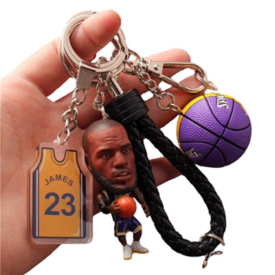 Mini Figure 3D Lebron James Basketball Keychain #23 | eBay