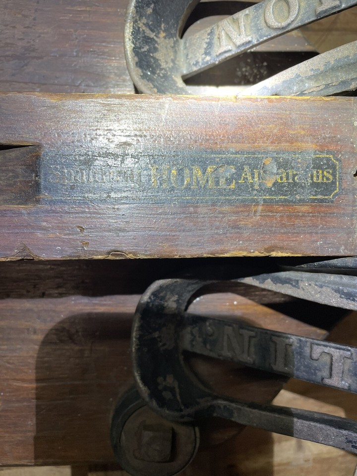 Antique Spalding Home Apparatus / Rowing Machine/ J. M. LaFlynn | eBay