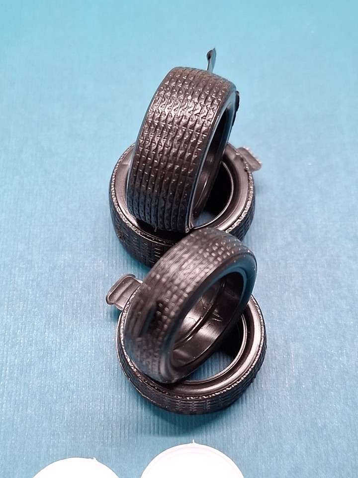 Revell AMT Ertl MPC Monogram MPC 1/24 Model Part Custom Chrome Wheels ...