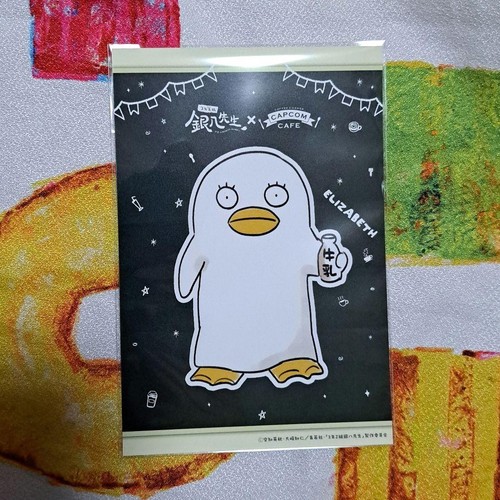 Capcom Cafe Ginpachi Sensei Collaboration Bonus Postcard Elizabeth | eBay