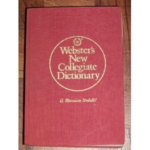 Webster's New Collegiate Dictionary Hardcover 9780877794080 | eBay