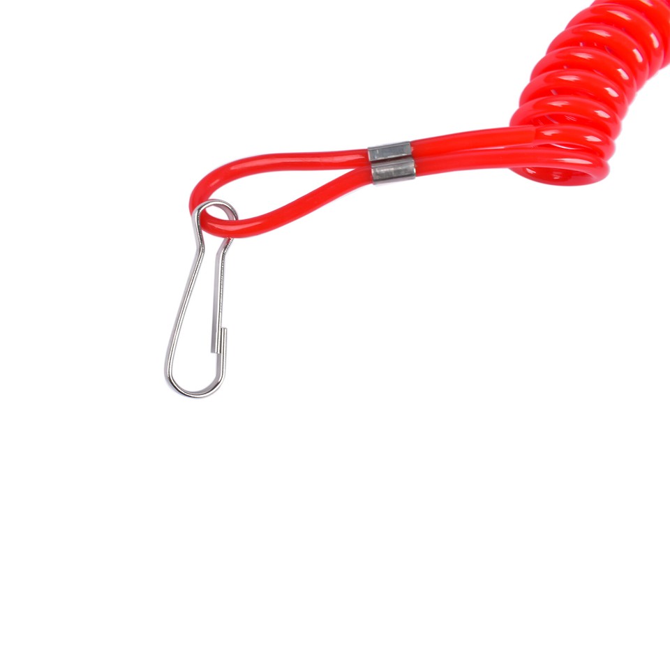 Steering Control Tiller Handle Assembly w/ Safety Rope for Yamaha 2 ...