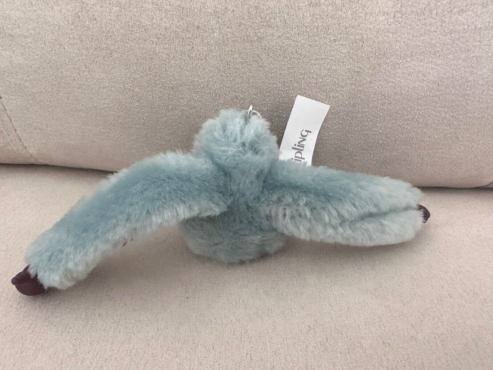 NWT KIPLING MONKEY KEYCHAIN KEY RING CHARM BLACK RED GRAY BLUE GREEN ...