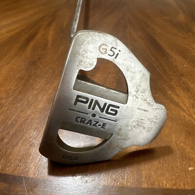 Ping G5i Craz-E Heel Weight Putter 32” Black Dot Mens RH | eBay