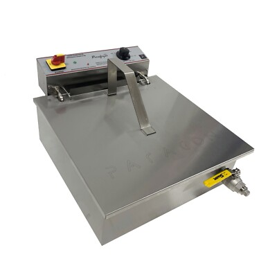 Paragon Shallow Pan Commercial Funnel Cake Fryer - 4400 Watts, 240V ...