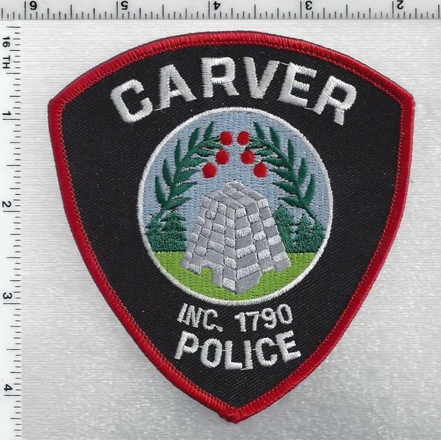 Carver Police (Massachusetts) 2nd Issue Shoulder Patch | eBay