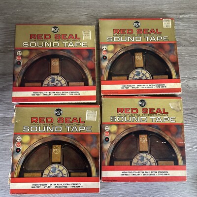 VTG RCA Red Seal Sound Tape Reel Tape Pre-Recorded 1800 ft High ...