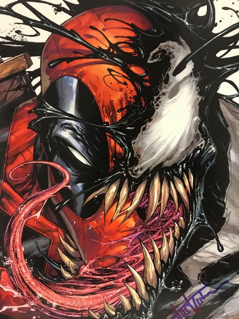 SDCC 2019 Amazing VENOM Lithograph SIGNED Tyler Kirkham | eBay Australia