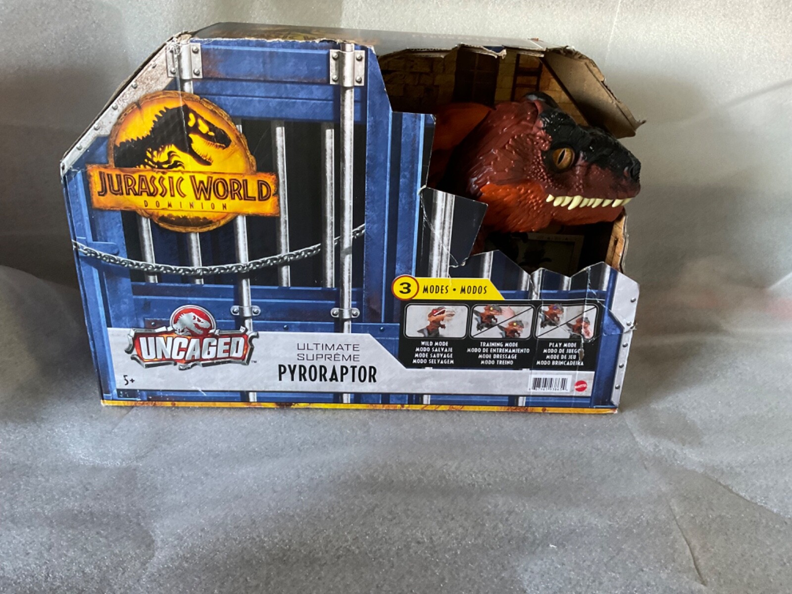 JURASSIC WORLD DOMINION UNCAGED ULTIMATE SUPREME PYRORAPTOR DINOSAUR | eBay