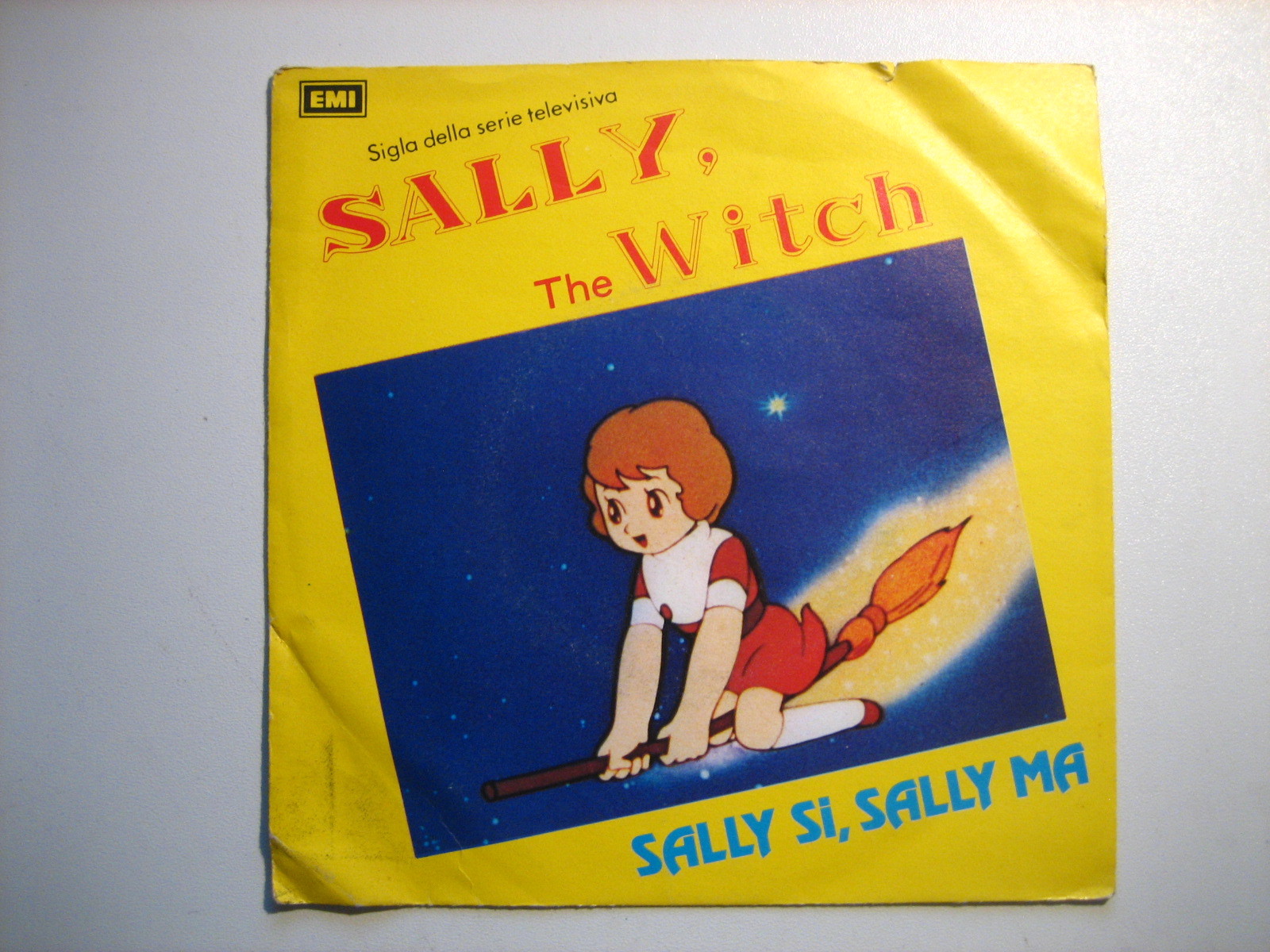 SALLY THE WITCH - SALLY SI SALLY MA -COPERTINA ORIG-SIGLA TV-CARTONI ...