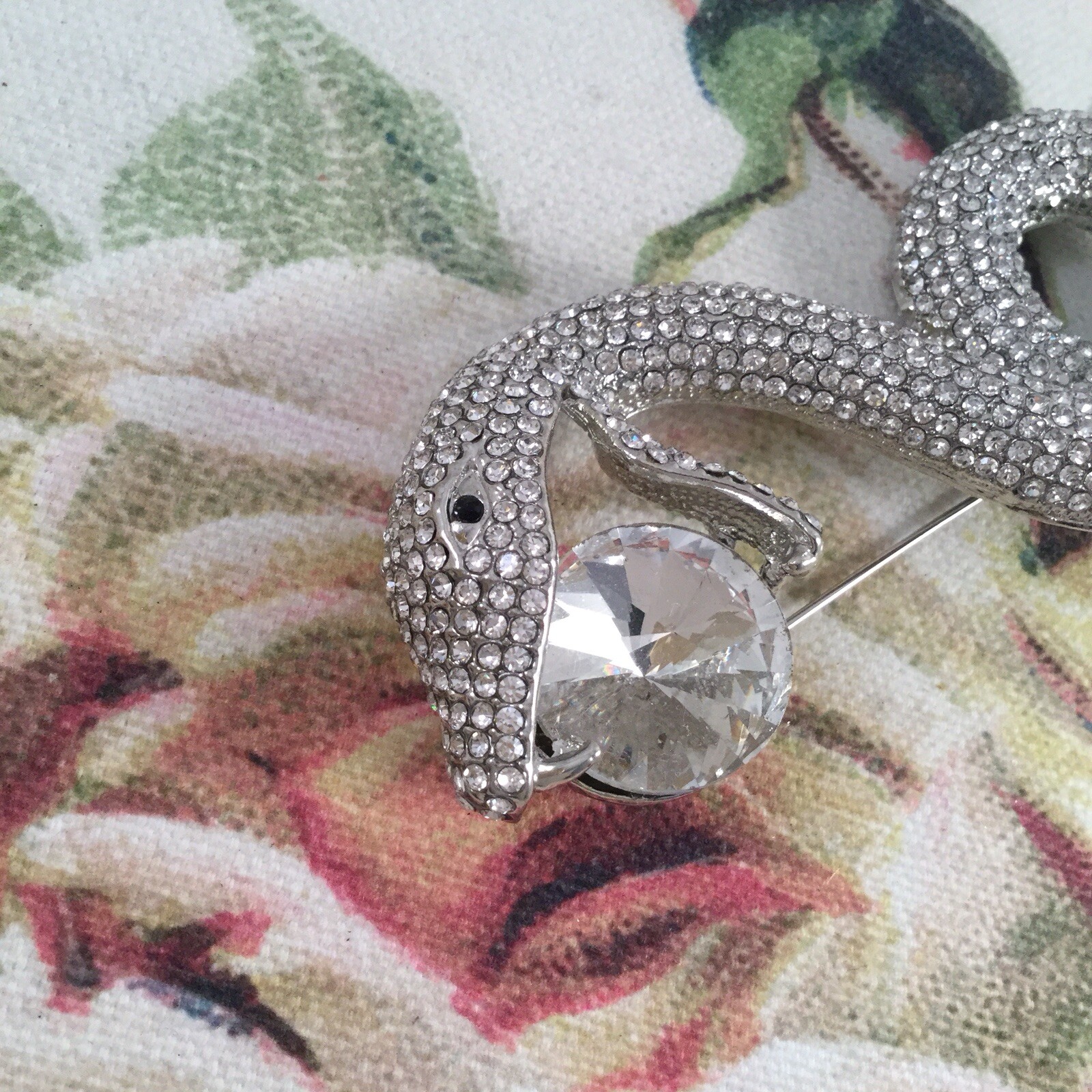 Vintage Jewellery Silver Snake Brooch Pin Jewelry for Coat Shawl Dress ...