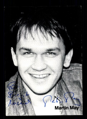 Martin May Autogrammkarte Original Signiert ## BC 151805 | eBay.de