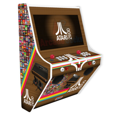 AG Wallcade - 2 Player Wall Mounted Arcade Machine - Atari theme ...