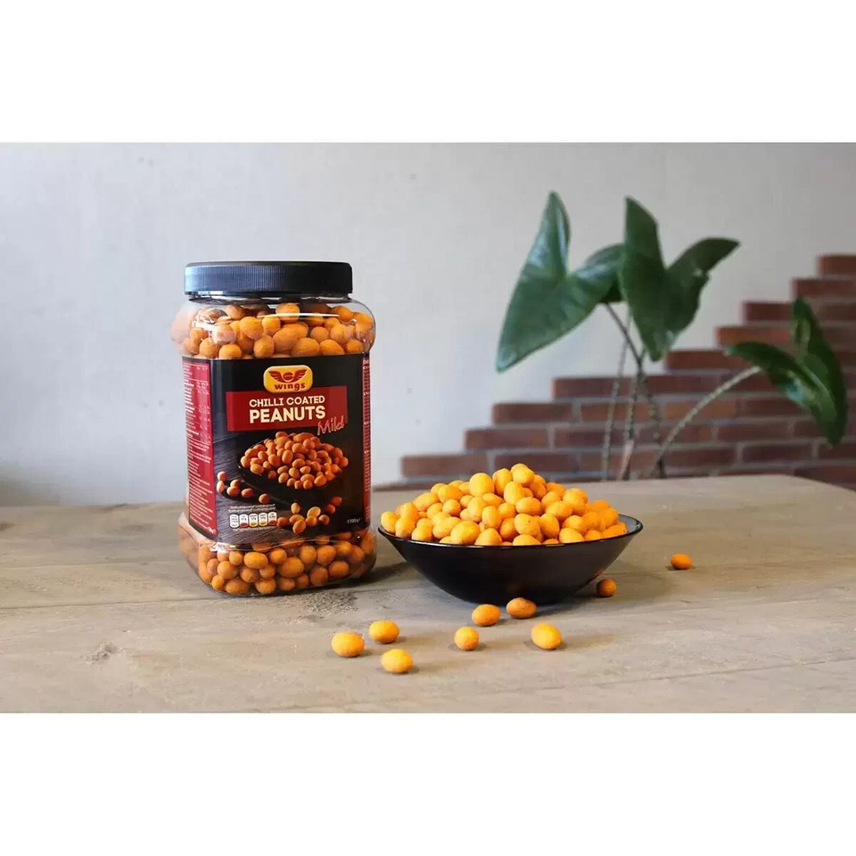 Wings Chilli Coated Peanuts 1.1kg | eBay UK