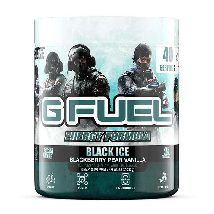 G Fuel Black Ice GFuel 40 Servings | eBay