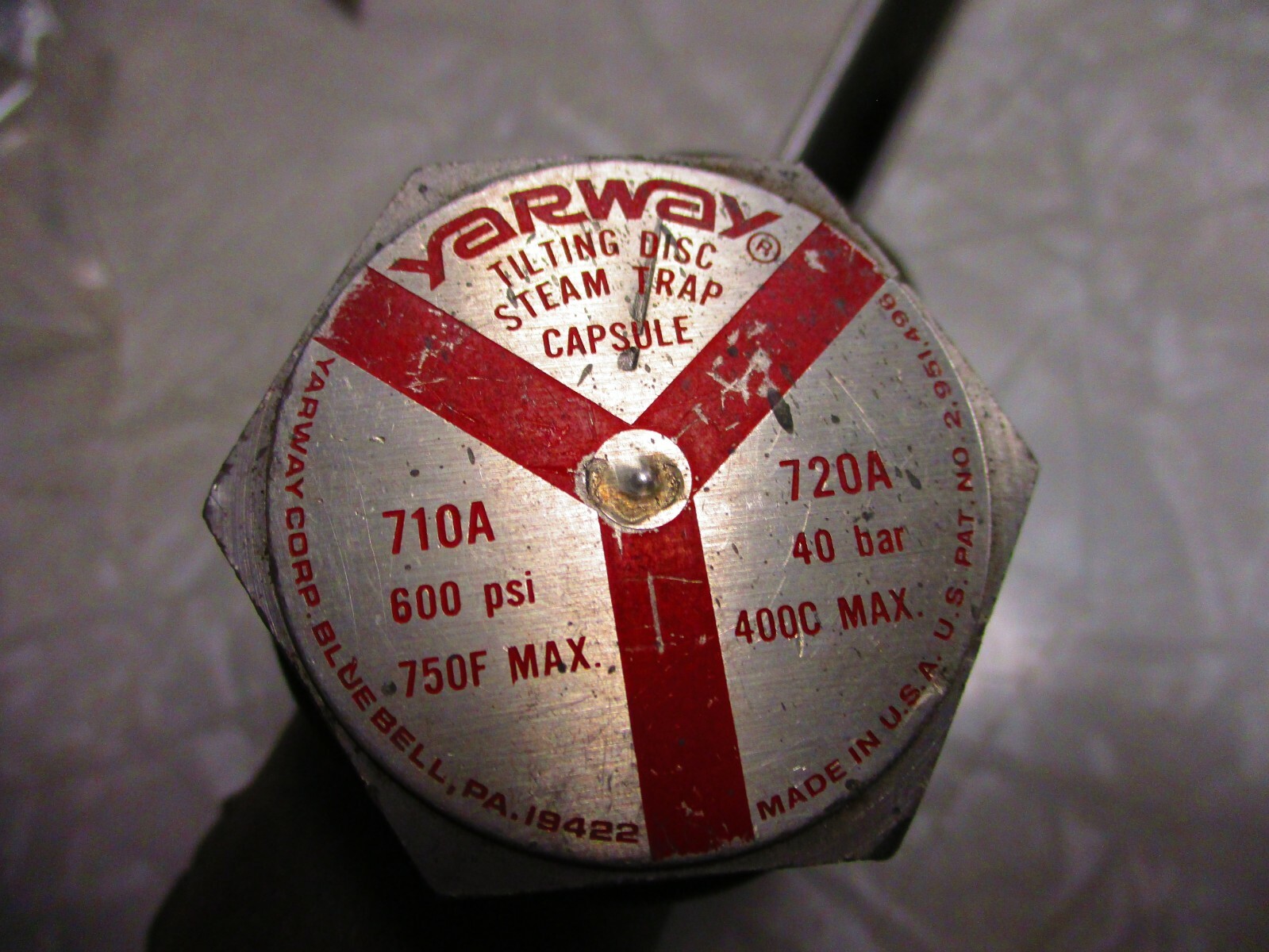 Yarway 710A/720A Unibody Disc Steam Trap for sale online | eBay