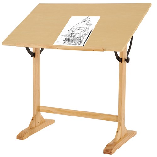 VISWIN 30" x 42" Extra-Large Artist Drafting Table, Adjustable Height ...