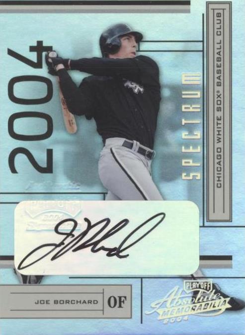 2004 Playoff Absolute Memorabilia - Joe Borchard #55 Spectrum Silver ...