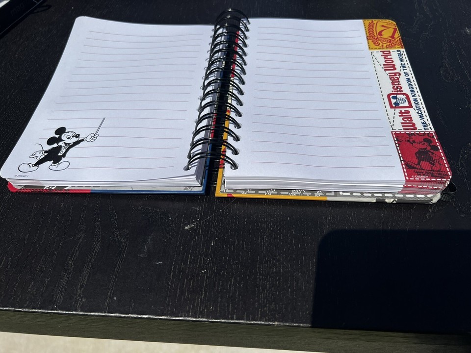 Walt Disney World Stationary Notebook “Vacation Kingdom Of The World ...