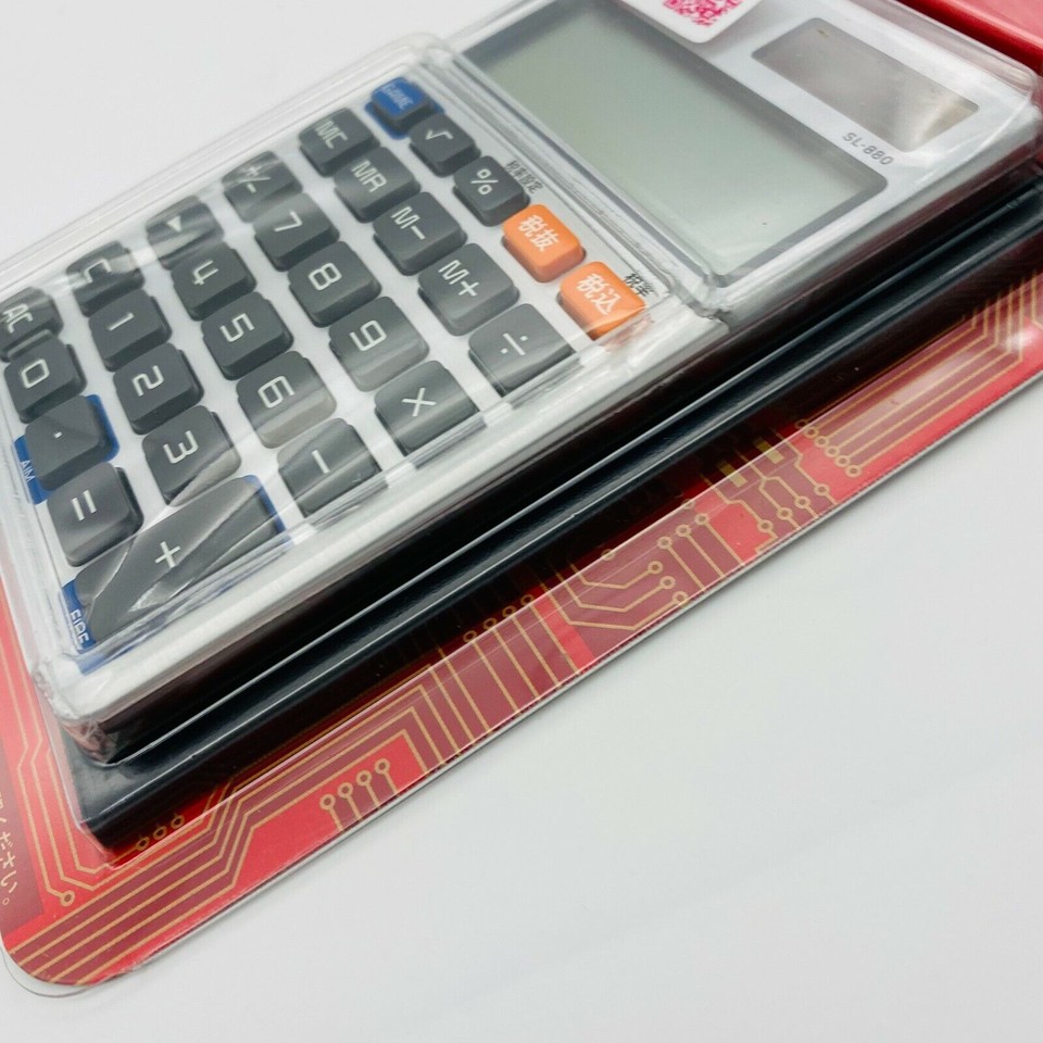 CASIO Invader Game Calculator Game Watch SL-880-N LSI Brand New | eBay