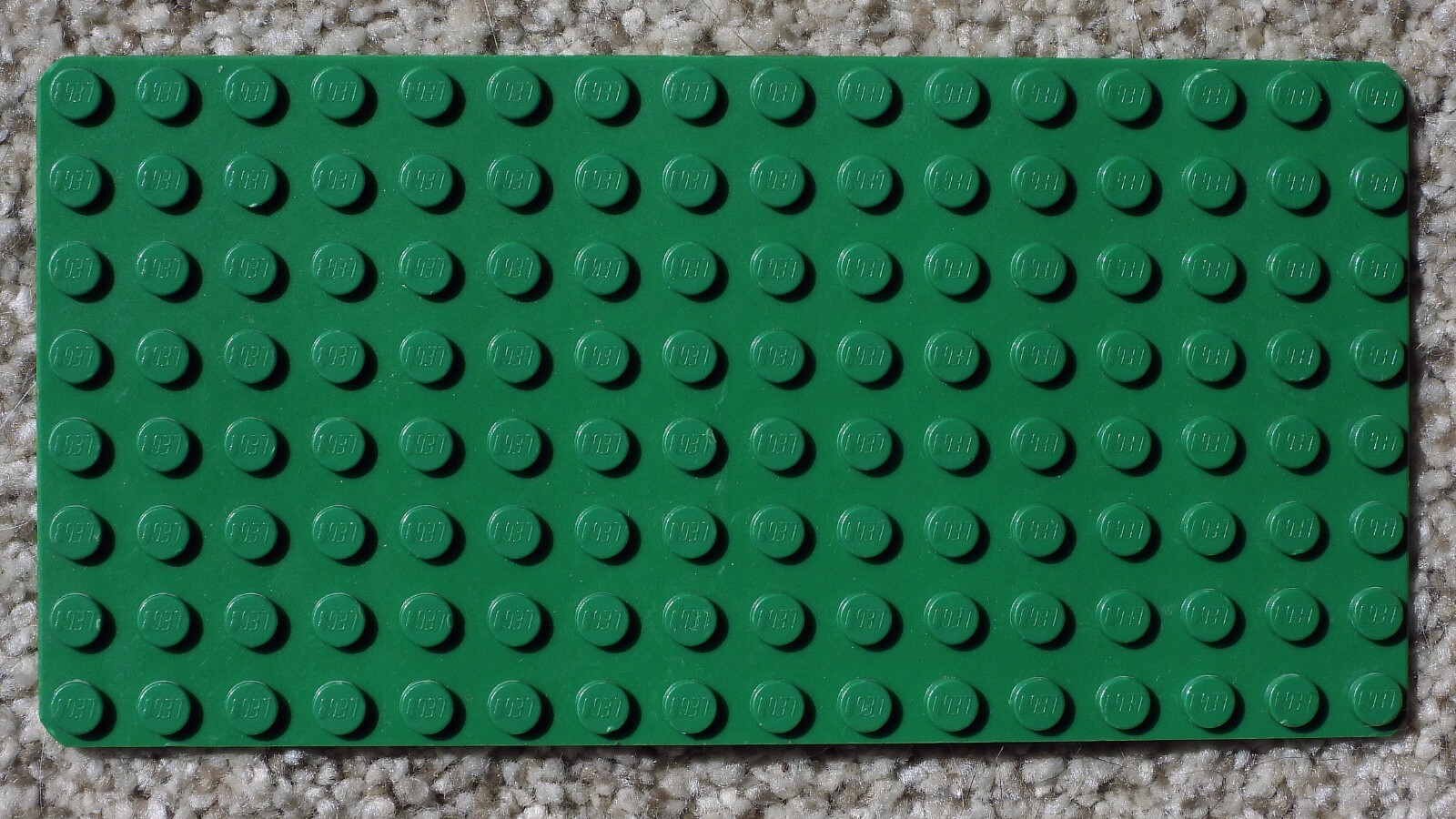 Genuine Lego 8x16 Baseplate Choice of Blue Bright Green Green or Gray ...
