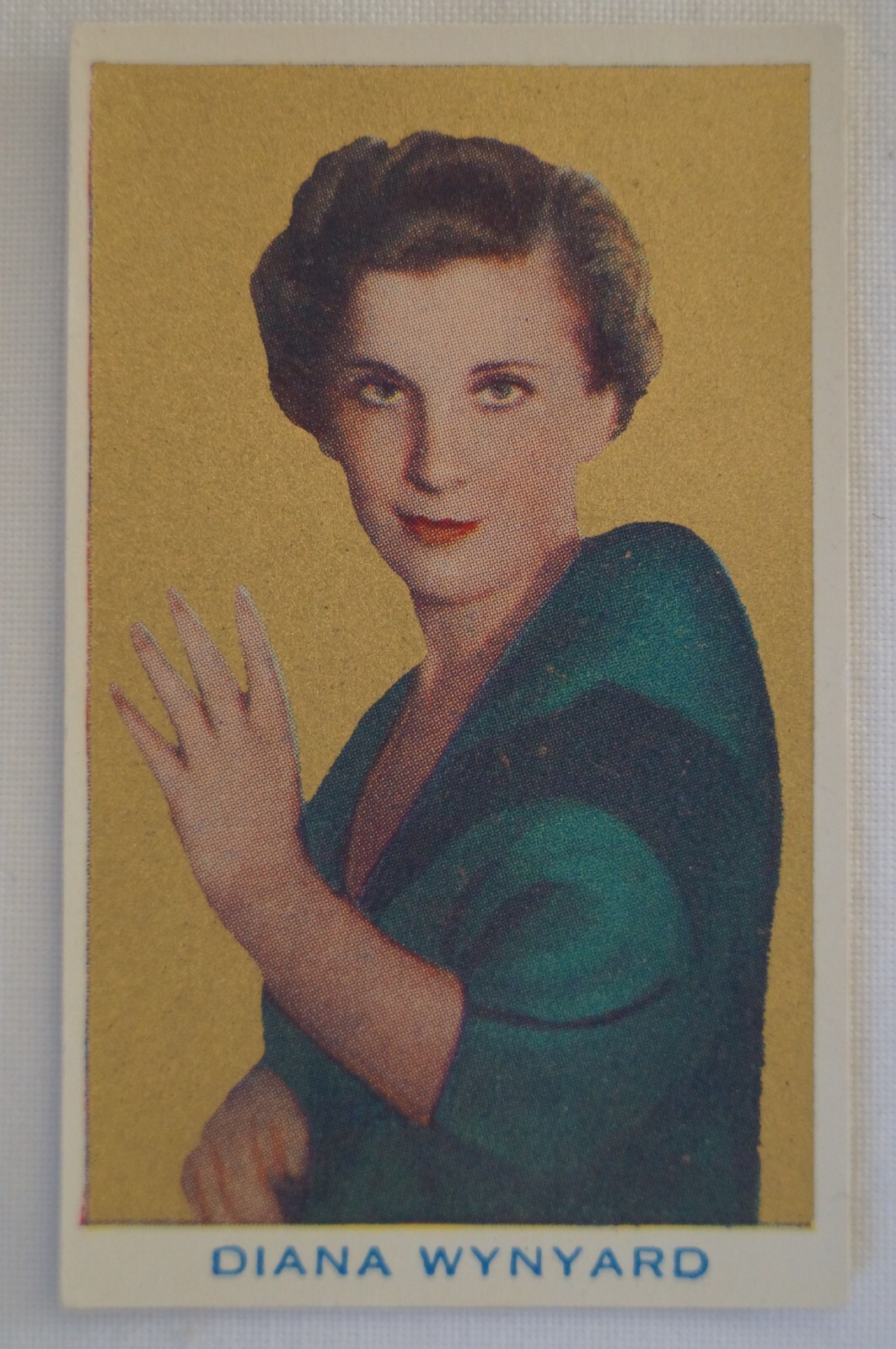 Beauties of The Cinema 1939 Pre WWII Era Rothmans Gold Card Diana ...