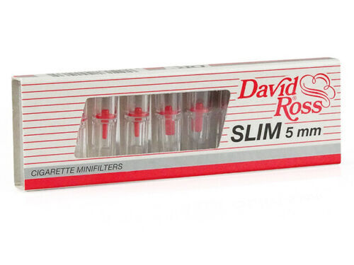 DAVID ROSS SLIM 5MM TAR MINI FILTERS ROLLUPS TAR CATCHER EXTRA SLIM ...