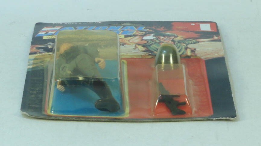 Vintage GI Joe Knock off National Defense 80's Dollar General Carded ...