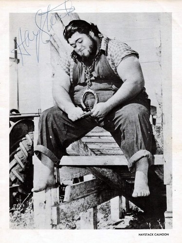 HAYSTACKS CALHOUN Wrestling Legend Authentic Autographed Signed 8x10 ...
