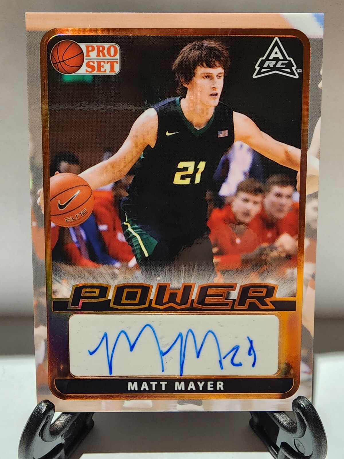 2021-22 Leaf Pro Set Power Auto Matt Mayer #BA-MM2 Univ. Of Illinois | eBay