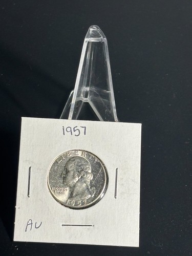 1957 25C Washington Quarter (90% Silver) AU | eBay