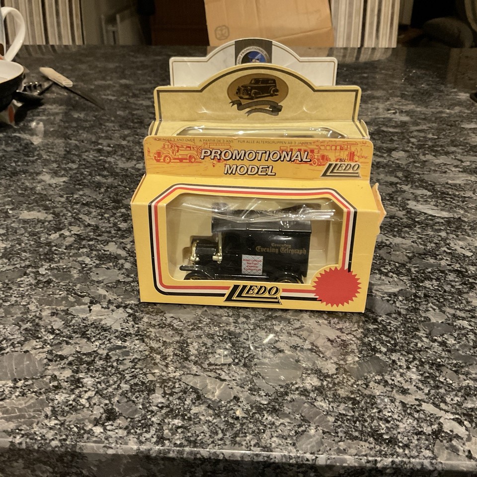 Lledo Coventry Evening Telegraph Model Vans Die Cast Model Car Set Of 3 ...