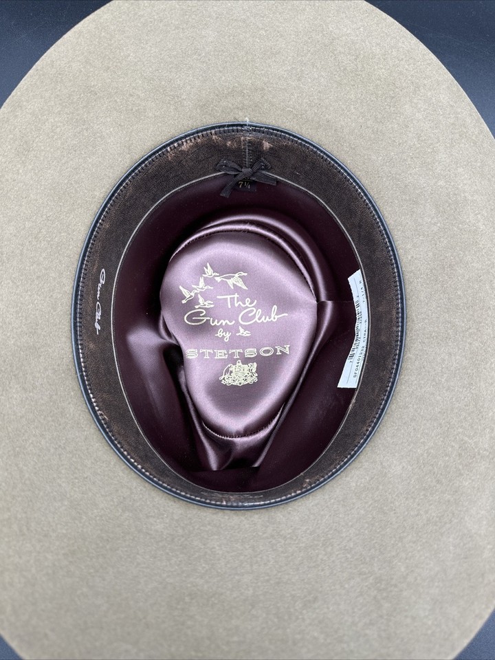 The Gun Club By Stetson Catera Cowboy Hat 7 1/4 | eBay