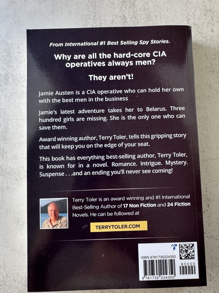 Save the Girls by Terry Toler - A Jamie Austen Thriller - Paperback Spy ...