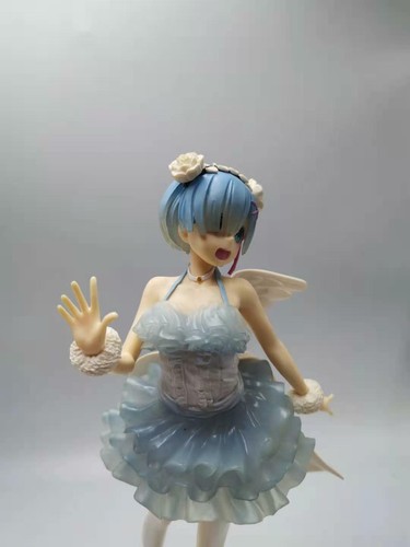 25CM PVC No Box Anime Girl devil Angel Rem & Ram Figures Collect toy | eBay
