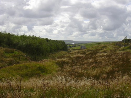 Photo 6x4 Sharneyford towards Bacup The building on the right was ...