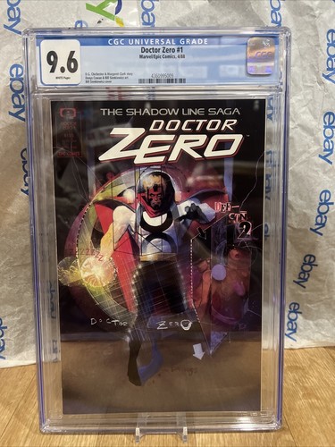 Doctor Zero #1 ~ CGC 9.4 ~ The Shadow Line Saga ~ Marvel / Epic Comics ...